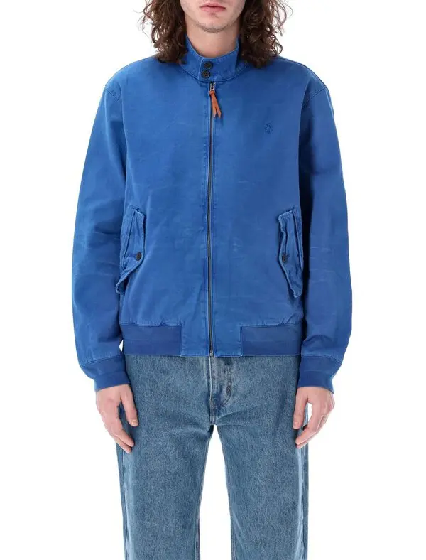 Ralph Lauren Bedford Twill Jacket In Heritage Blue - 33% Off